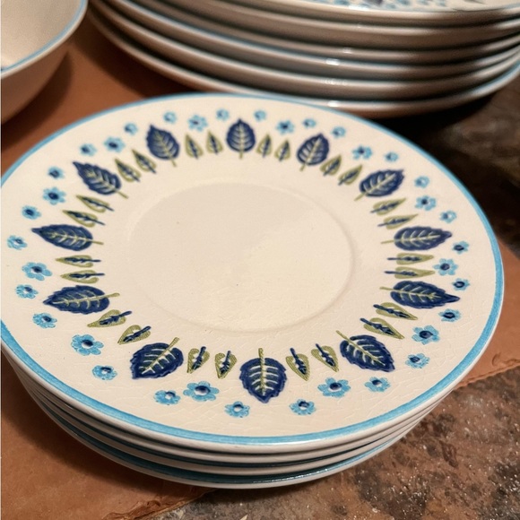 Marcrest | Dining | Marcrest Swiss Alpine Stetson 4 Saucers | Poshmark